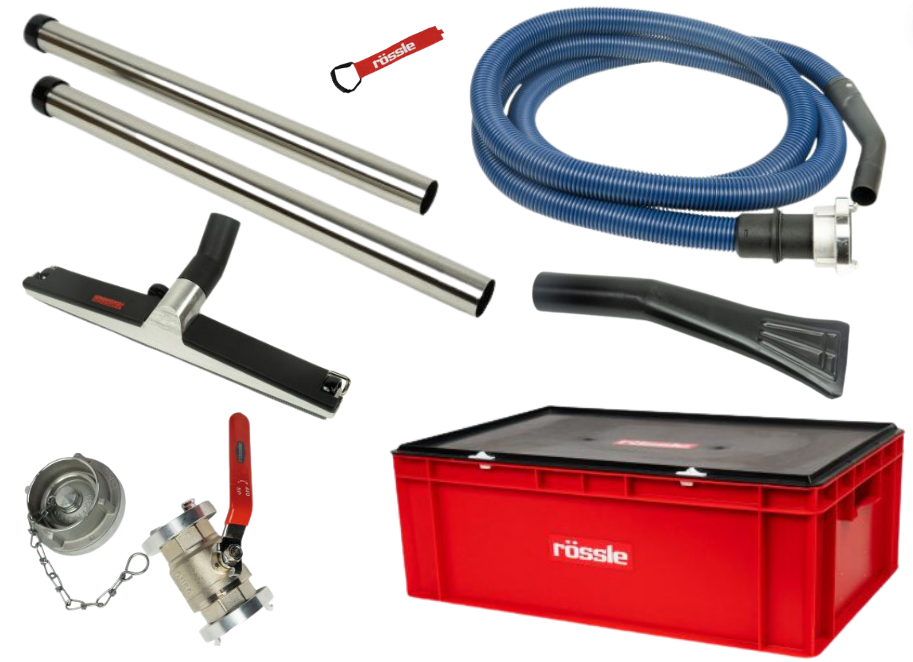 Rossle HYD1005 toebehorenset slibzuiger in stapelbak 600x400x220mm ...